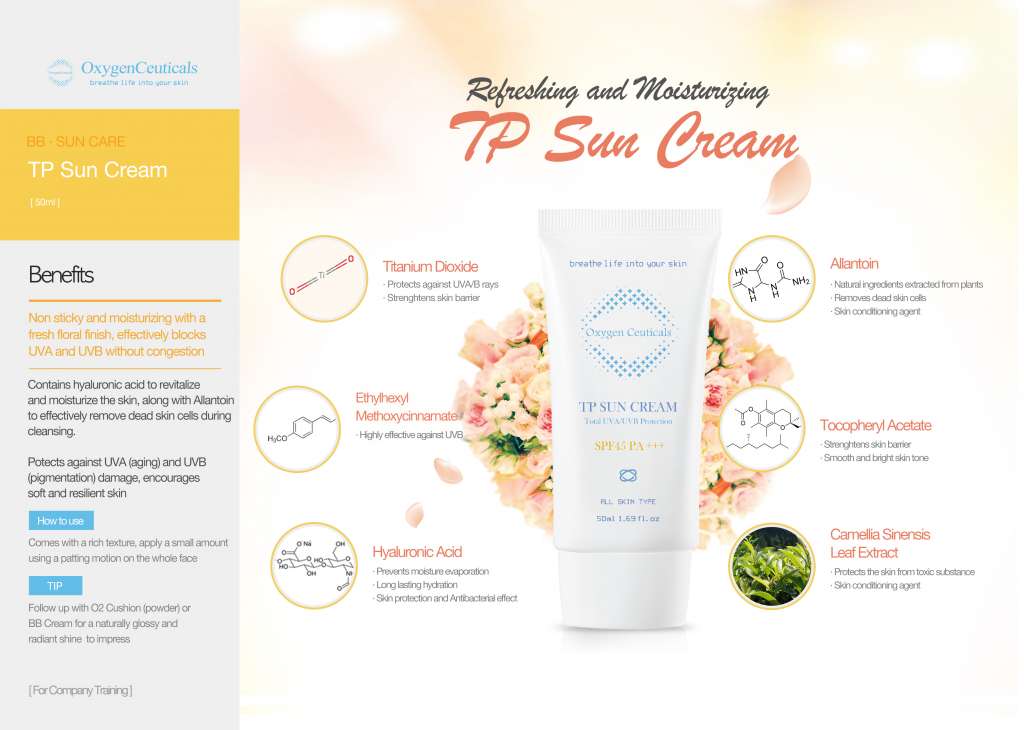OXYGEN CEUTICALS TP SUN CREAM - Xeoul Clinic